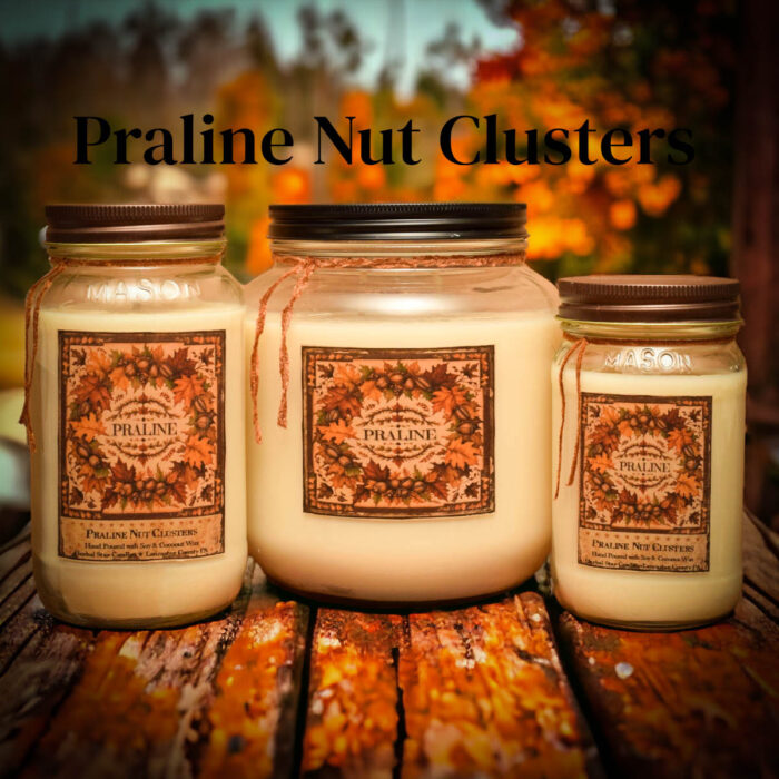 Praline Nut Cluster Scent Collection - Herbal Star Candles