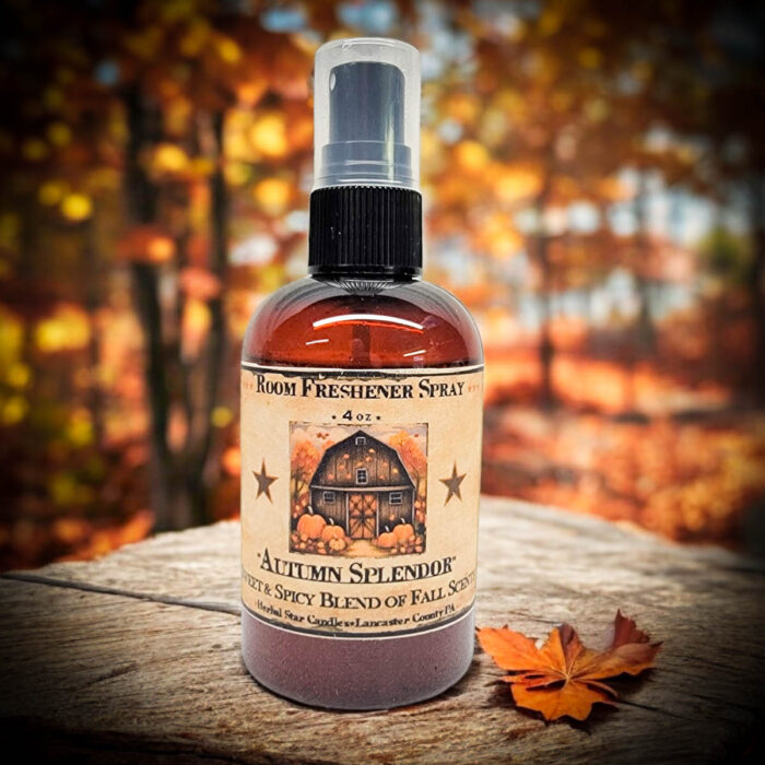 Autumn Splendor Room Spray-4 oz - Herbal Star Candles