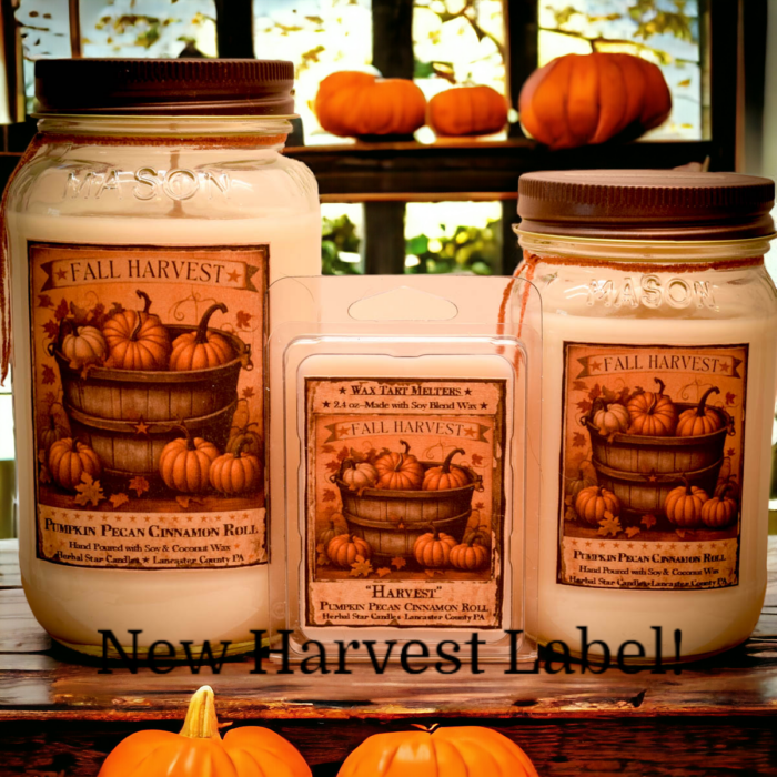 Harvest Scent Collection - Herbal Star Candles