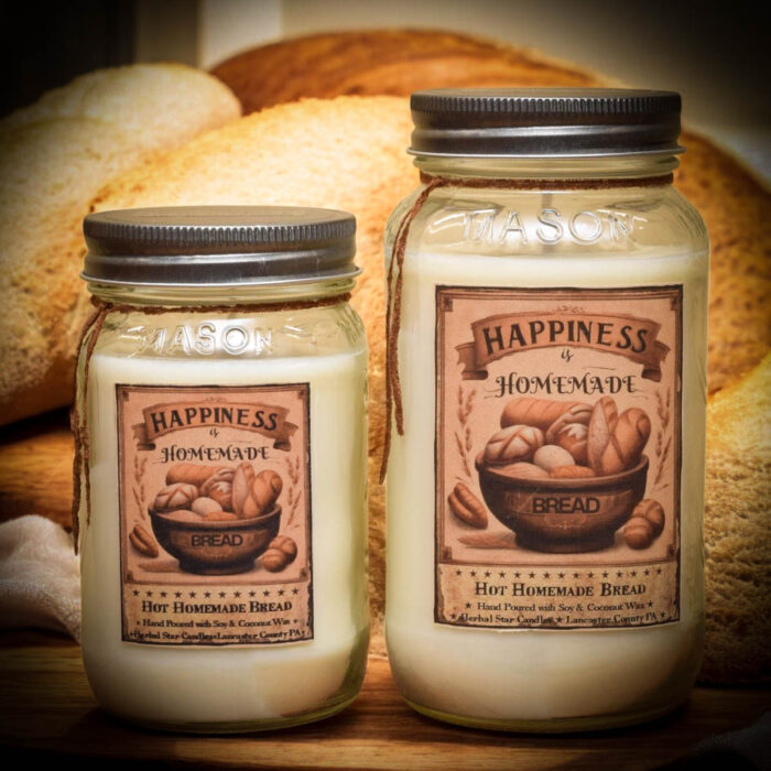 Hot Homemade Bread Scent Collection - Herbal Star Candles