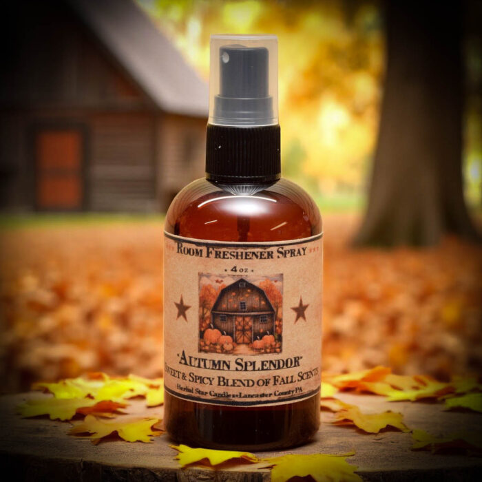 Autumn Splendor Room Spray-4 oz - Herbal Star Candles